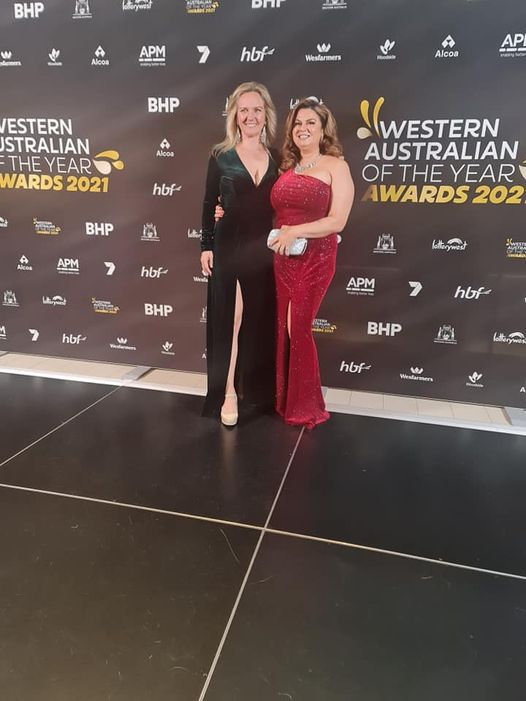 Bourby Webster and Karla Hart Western Australian of the Year Awards ...